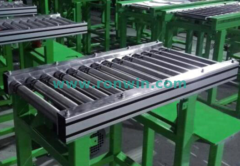 Straight Double Grooved Round Belt Driven Roller Conveyor from China ...