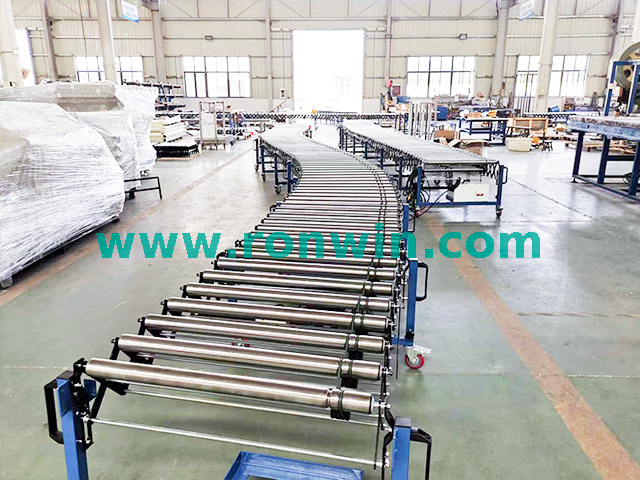 Motorized Flexible Roller Conveyor from China manufacturer - Huzhou ...