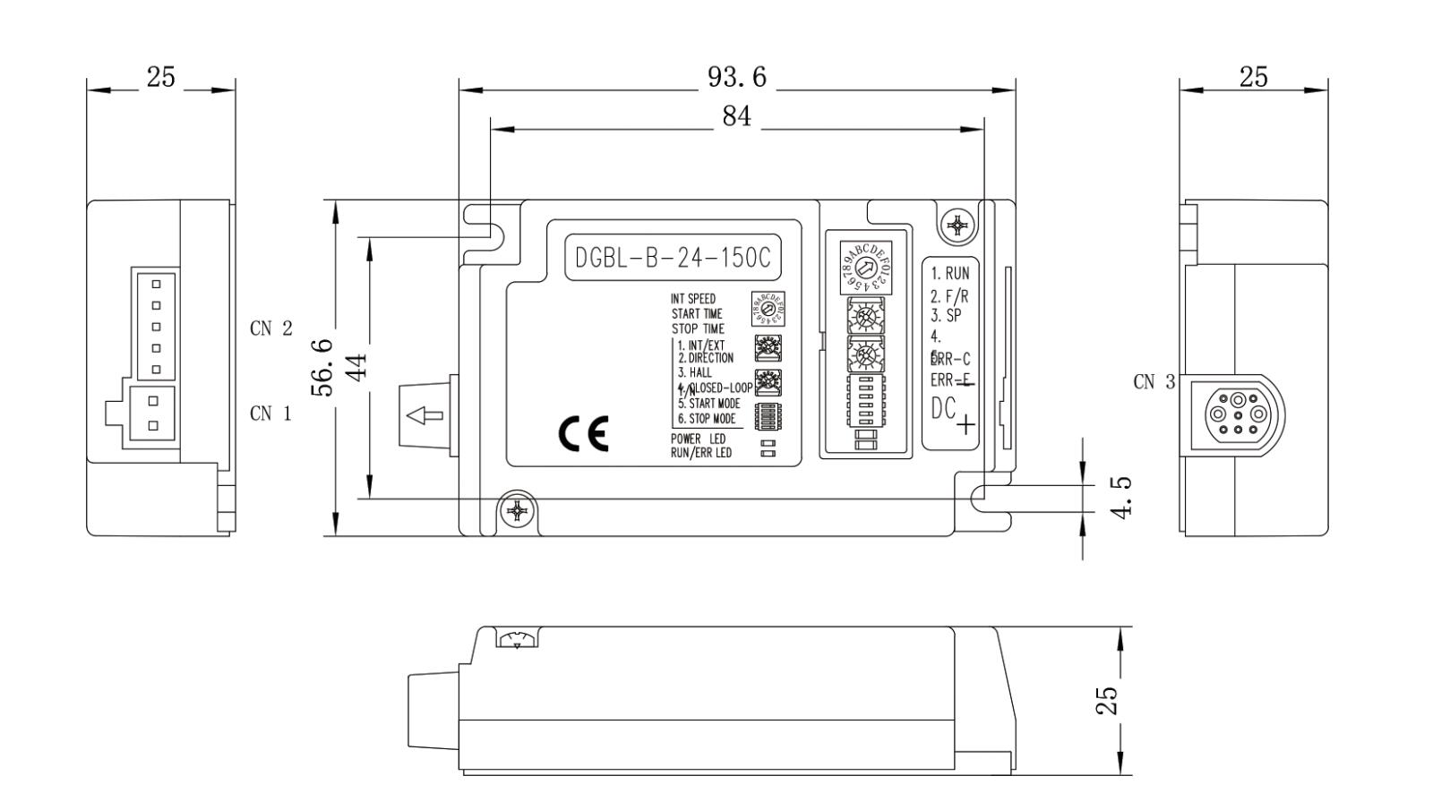 DC Motor Drive Roller Controller Type B from China manufacturer ...