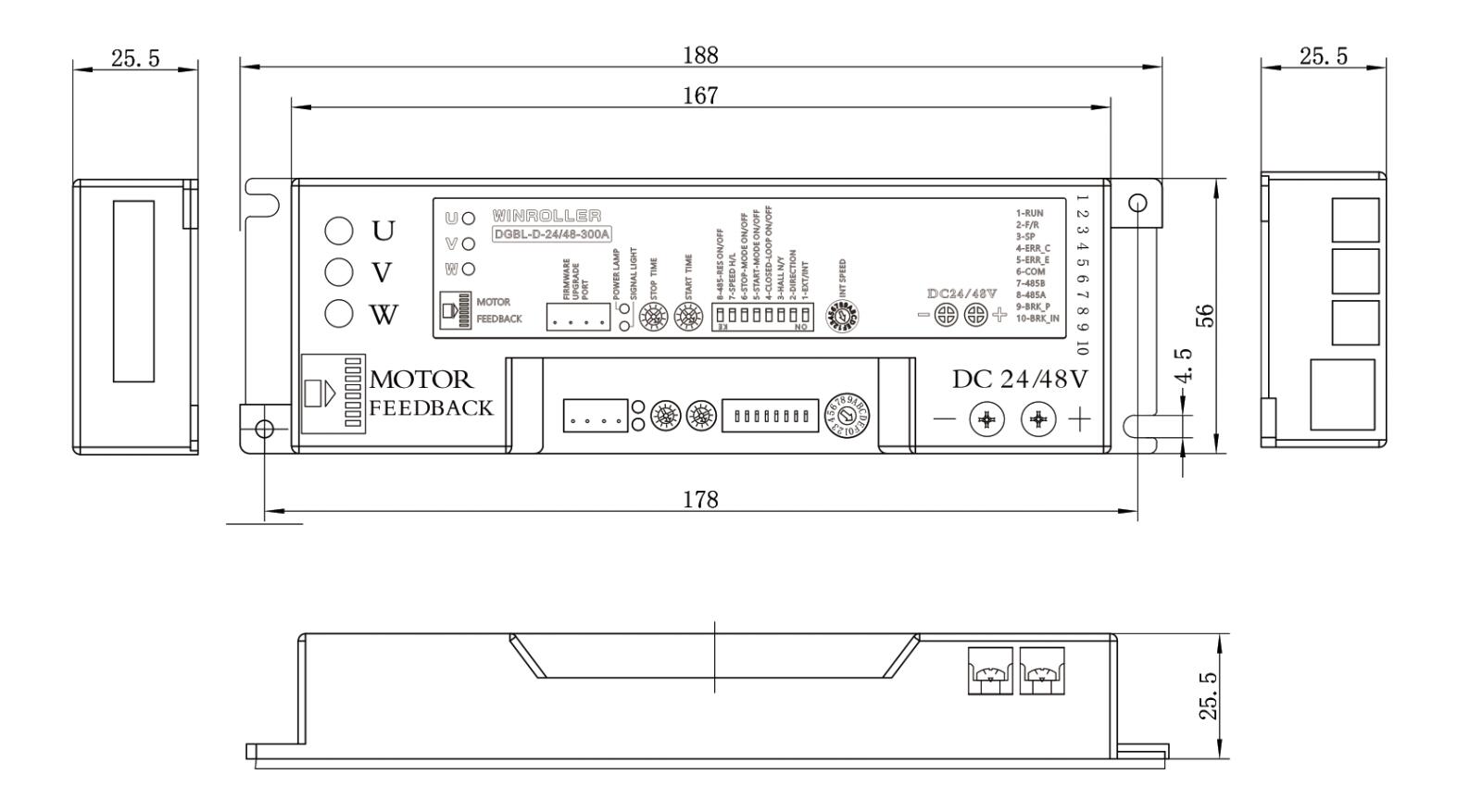 Motor Driven Roller Controller Type D from China manufacturer - Huzhou ...